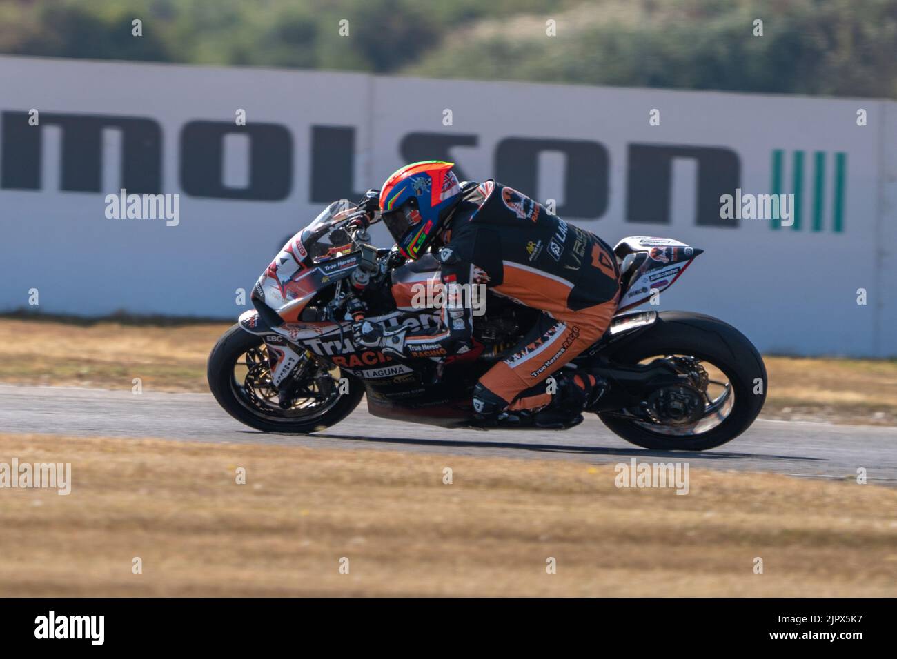 Joey Thompson 14 British Super Bikes GP2 Thruxton 2022 Stock Photo - Alamy