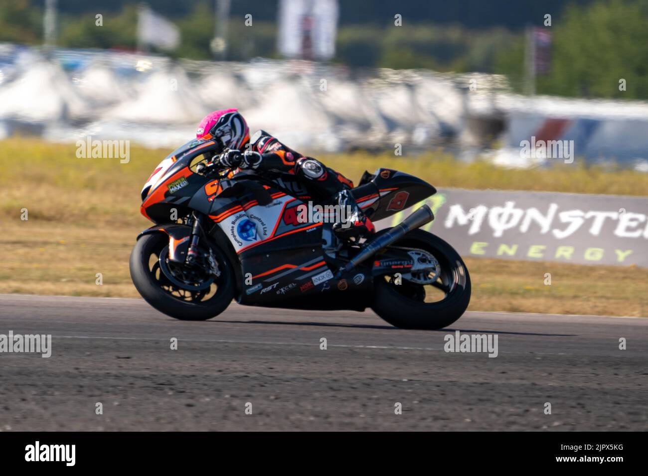 Jake Archer 47 British Super Bikes GP2 Thruxton 2022 Stock Photo - Alamy