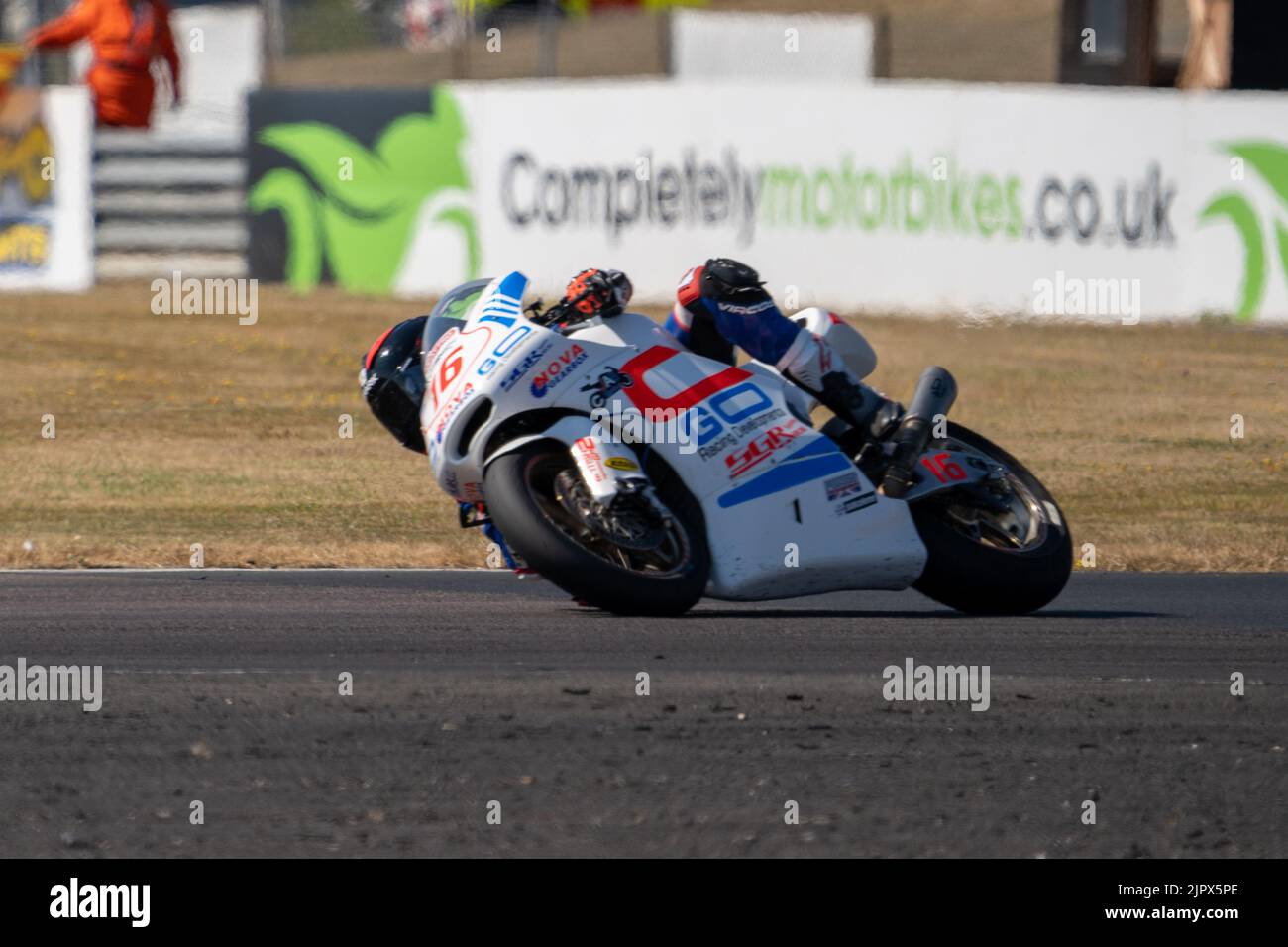 Harvey Claridge 16 Go Racing SGR British Super Bikes GP2 Thruxton 2022 ...