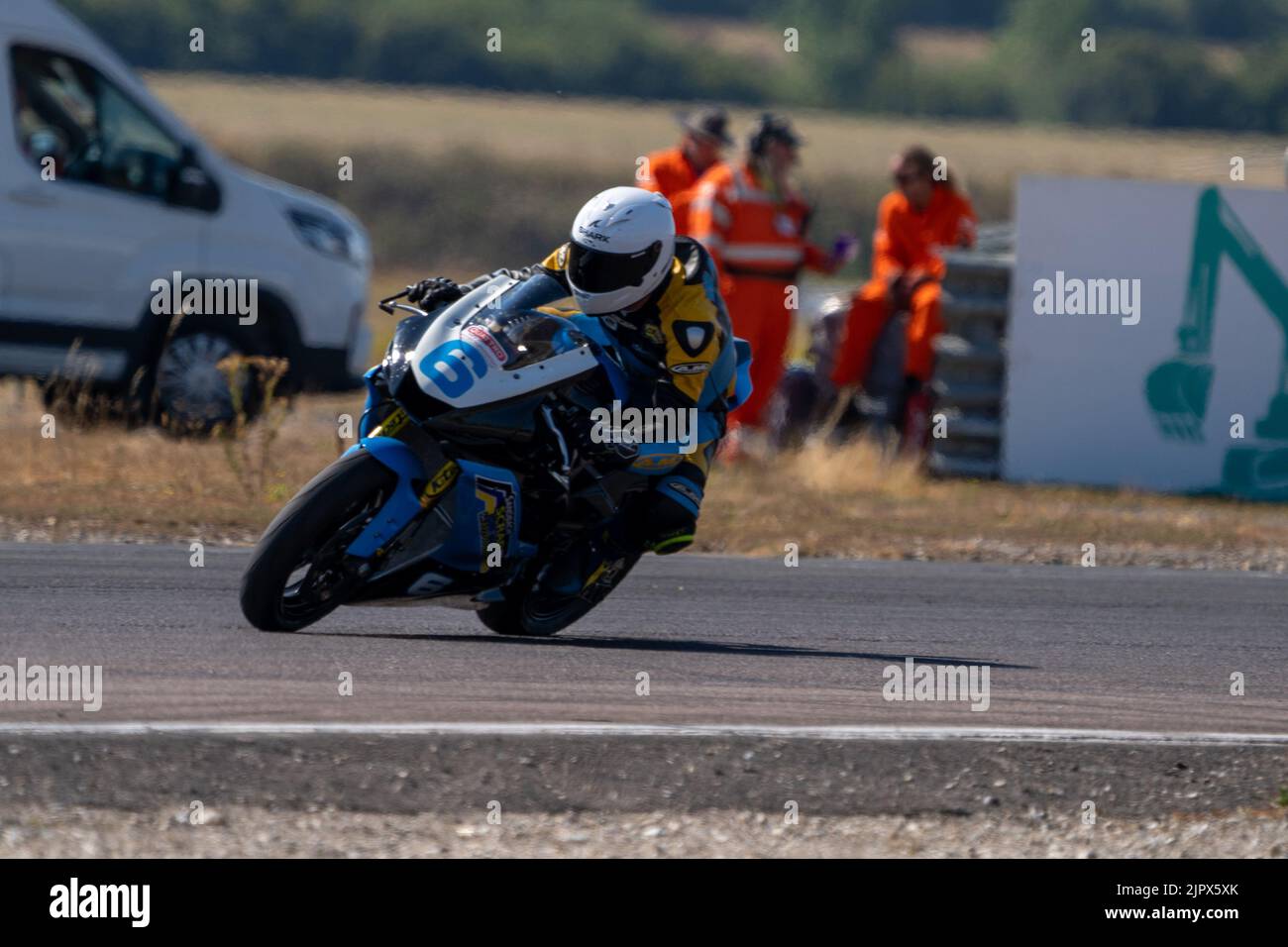 Harry Truelove 6 British Super Bikes GP2 Thruxton 2022 Stock Photo - Alamy