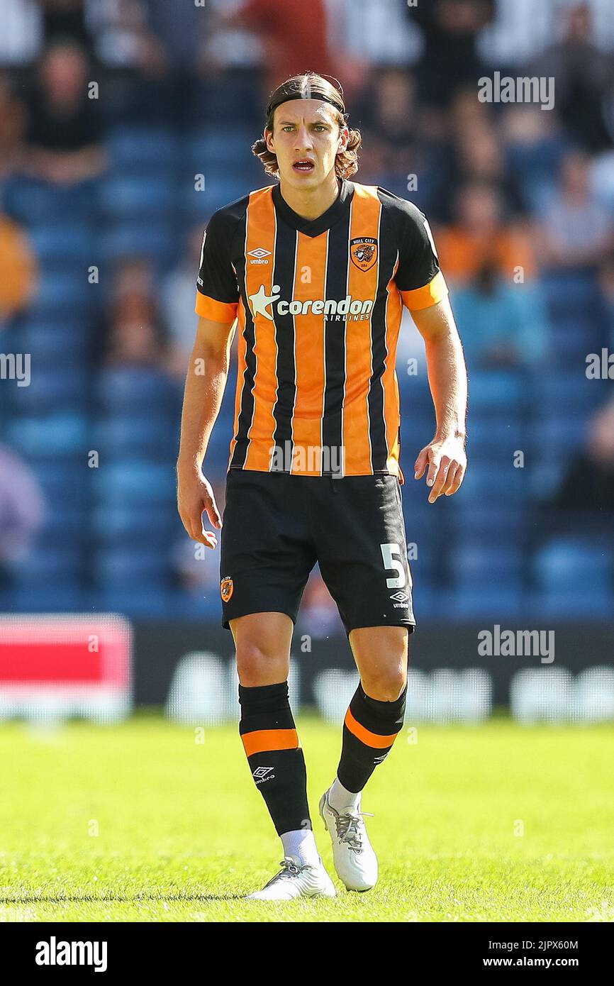 Alfie Jones #5 of Hull City during the game Stock Photo - Alamy