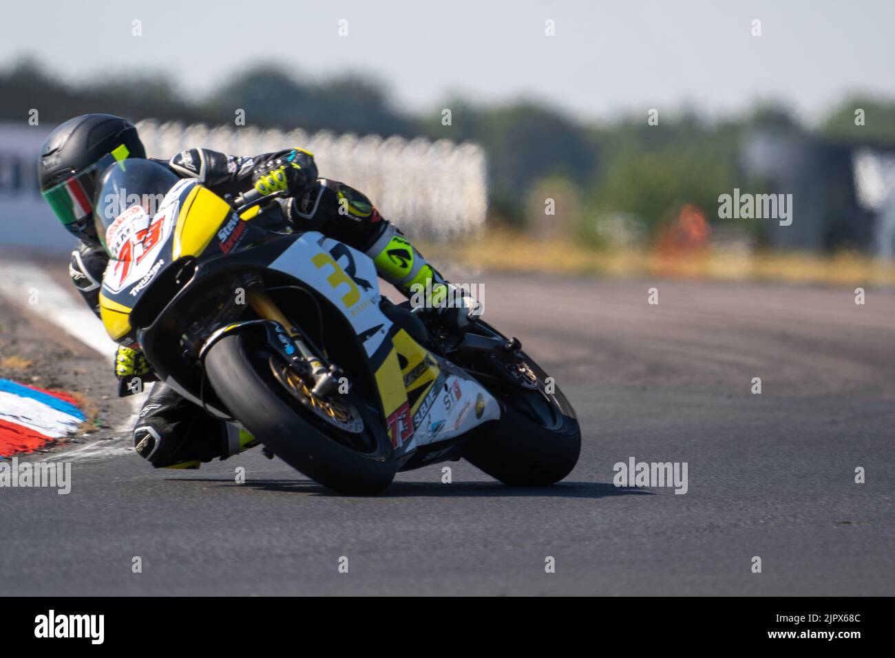 Harry Rawlings 73 British Super Bikes GP2 Thruxton 2022 Stock Photo - Alamy