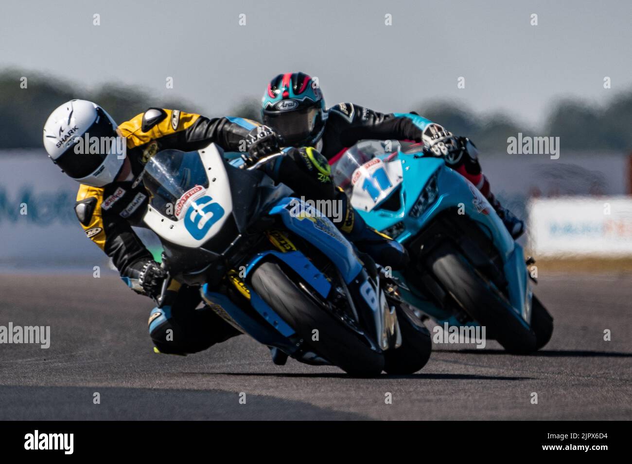 Harry Truelove 6 And Kyle Smith 11 British Super Bikes GP2 Thruxton ...