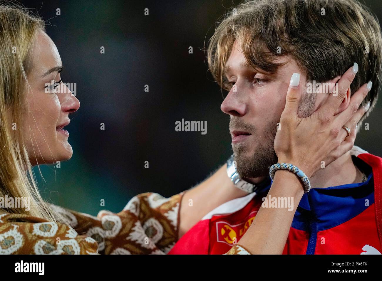 Munich, Germany 20220820.Paal Haugen Lillefosse together with Christina ...