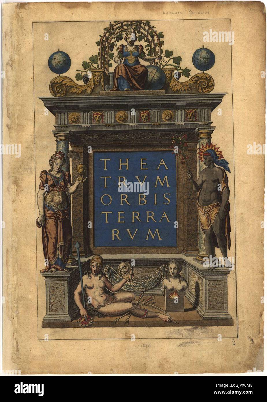 Theatrum orbis terrarum Stock Photo - Alamy
