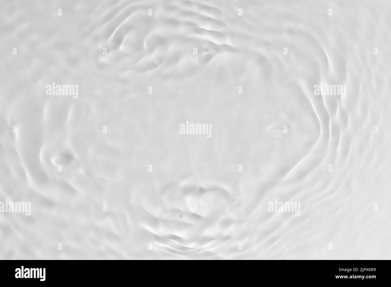 Light gray transparent clear calm water surface texture with splashes ...