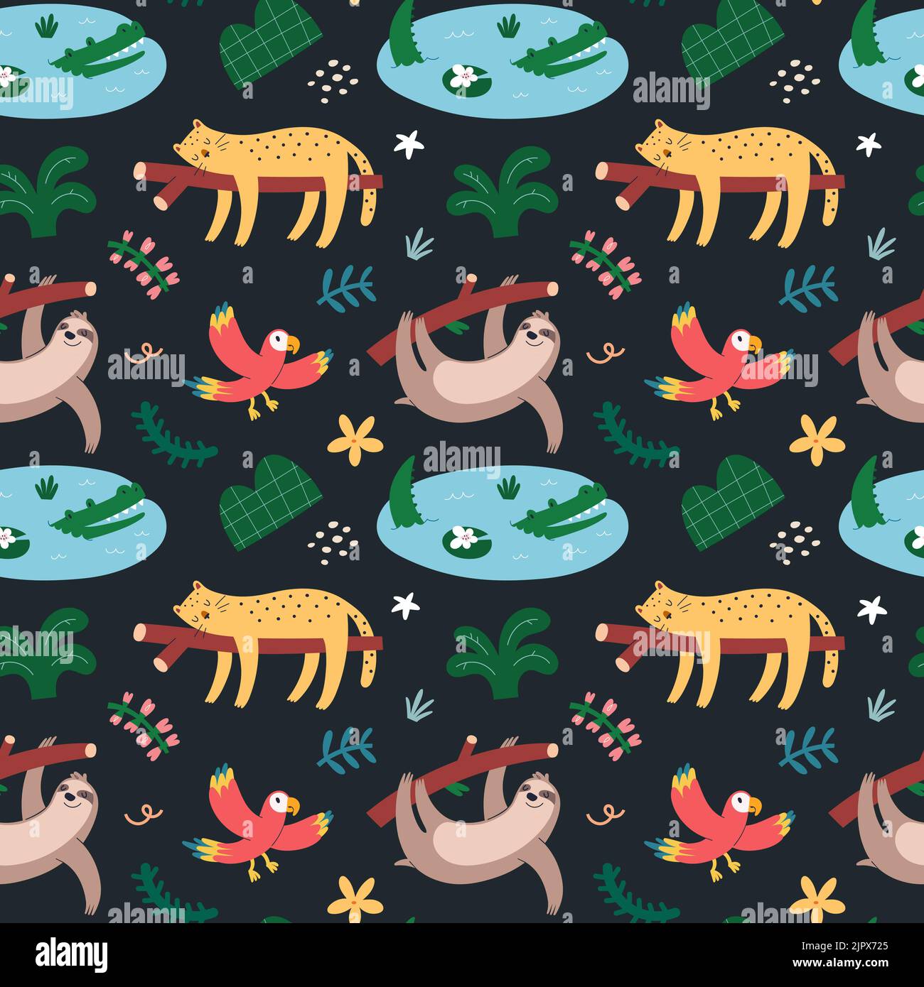 Flying jaguar Stock Vector Images - Alamy