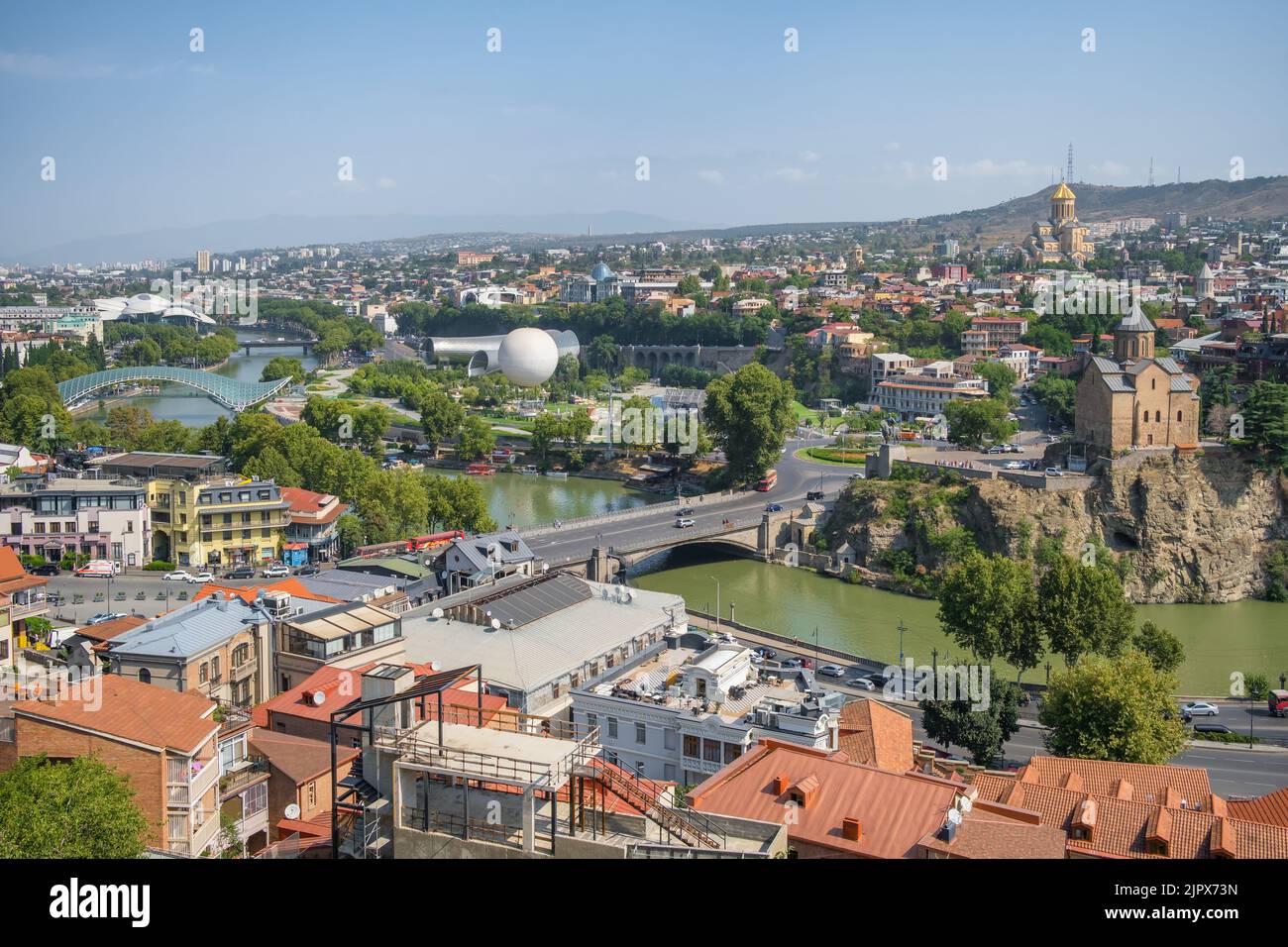 Tiflis modern day tbilisi hi-res stock photography and images - Alamy