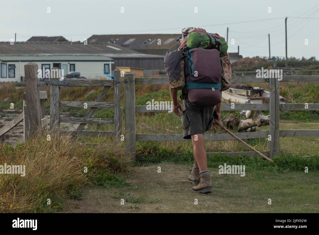 Person travel bag pack walking hi-res stock photography and images - Alamy