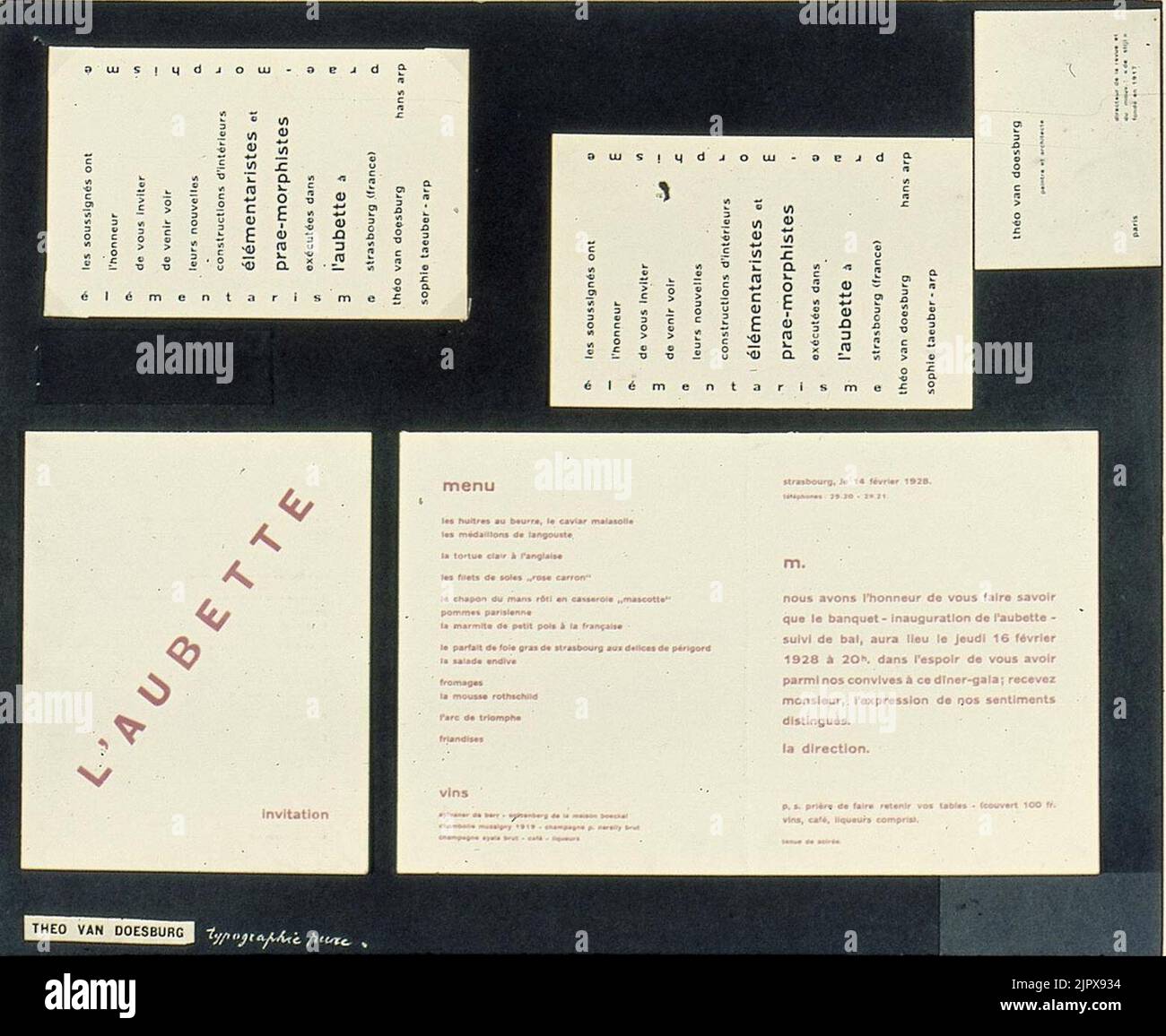 Theo van Doesburg 228 Stock Photo - Alamy