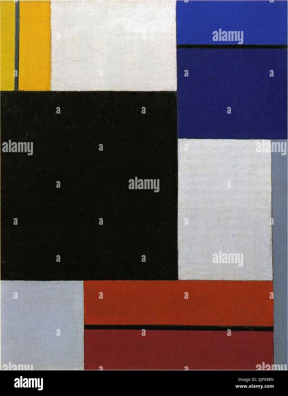 Theo van Doesburg Composition XXI 1923 Stock Photo - Alamy