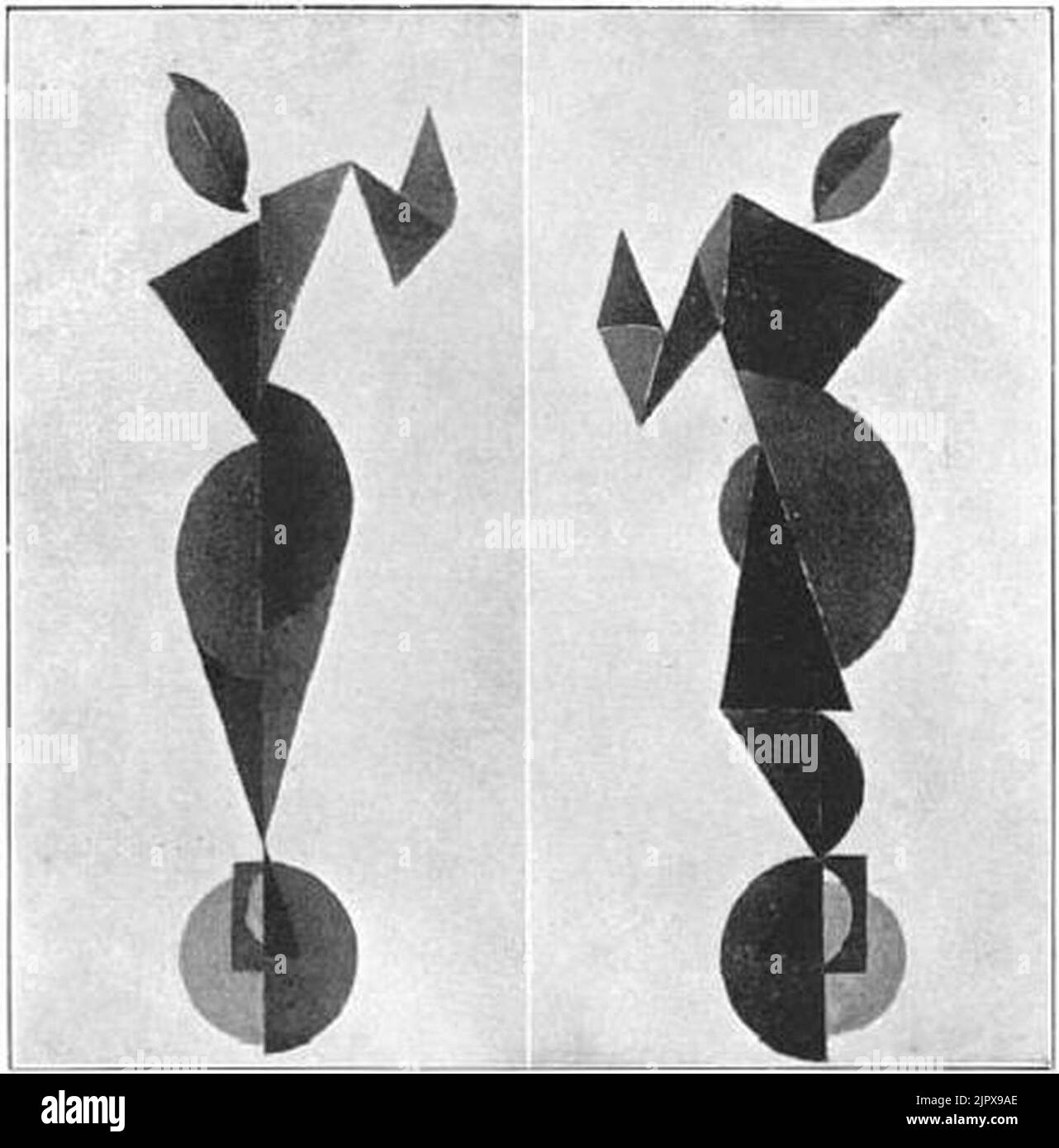 Theo van Doesburg Dancers Stock Photo - Alamy