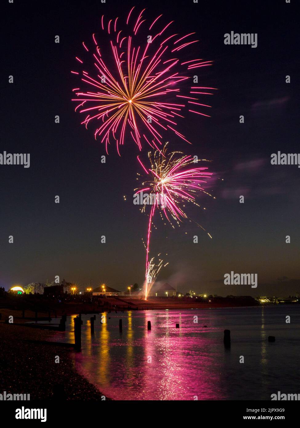 Sheerness, Kent, UK. 20th Aug, 2022. Annual Summer Fireworks in ...