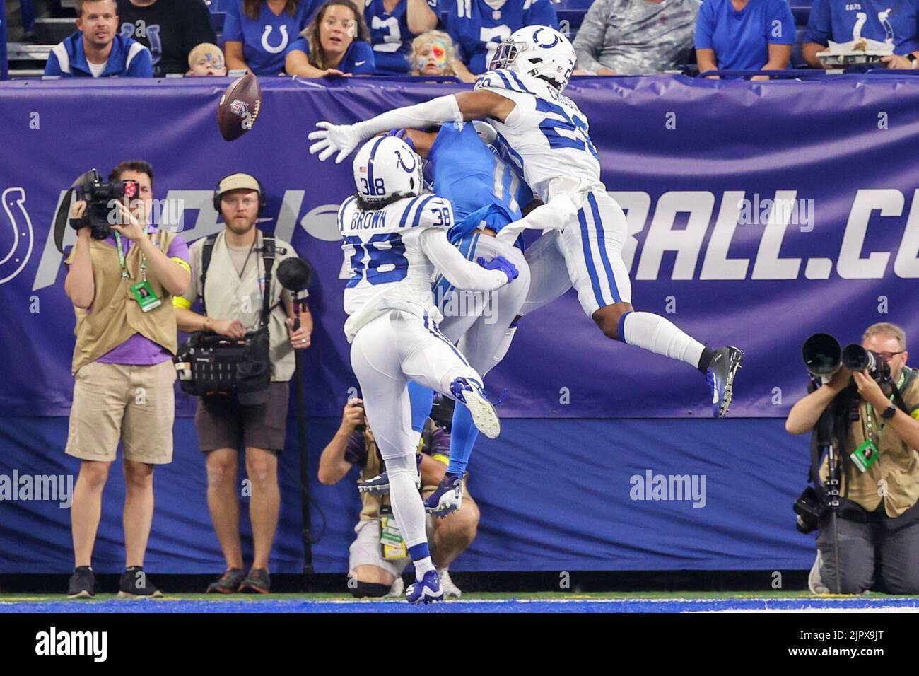 Indianapolis, Indiana, USA. 20th Aug, 2022. Indianapolis Colts safety ...