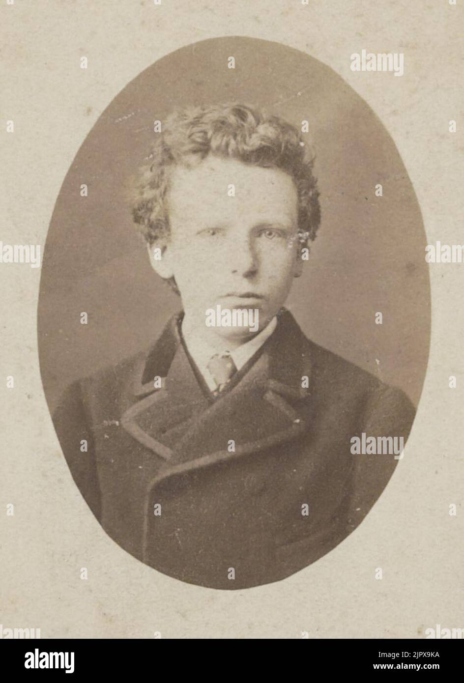 Theo van Gogh at circa 15 years of age cropped Stock Photo - Alamy