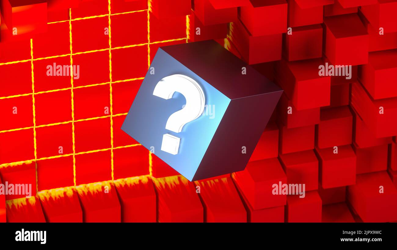 fire and question mark Stock Photo - Alamy
