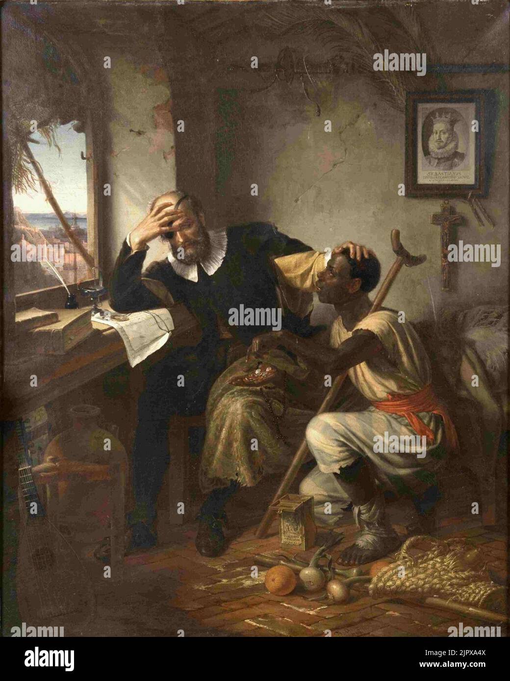 Theobald van Oer Camoes 1850 Stock Photo - Alamy