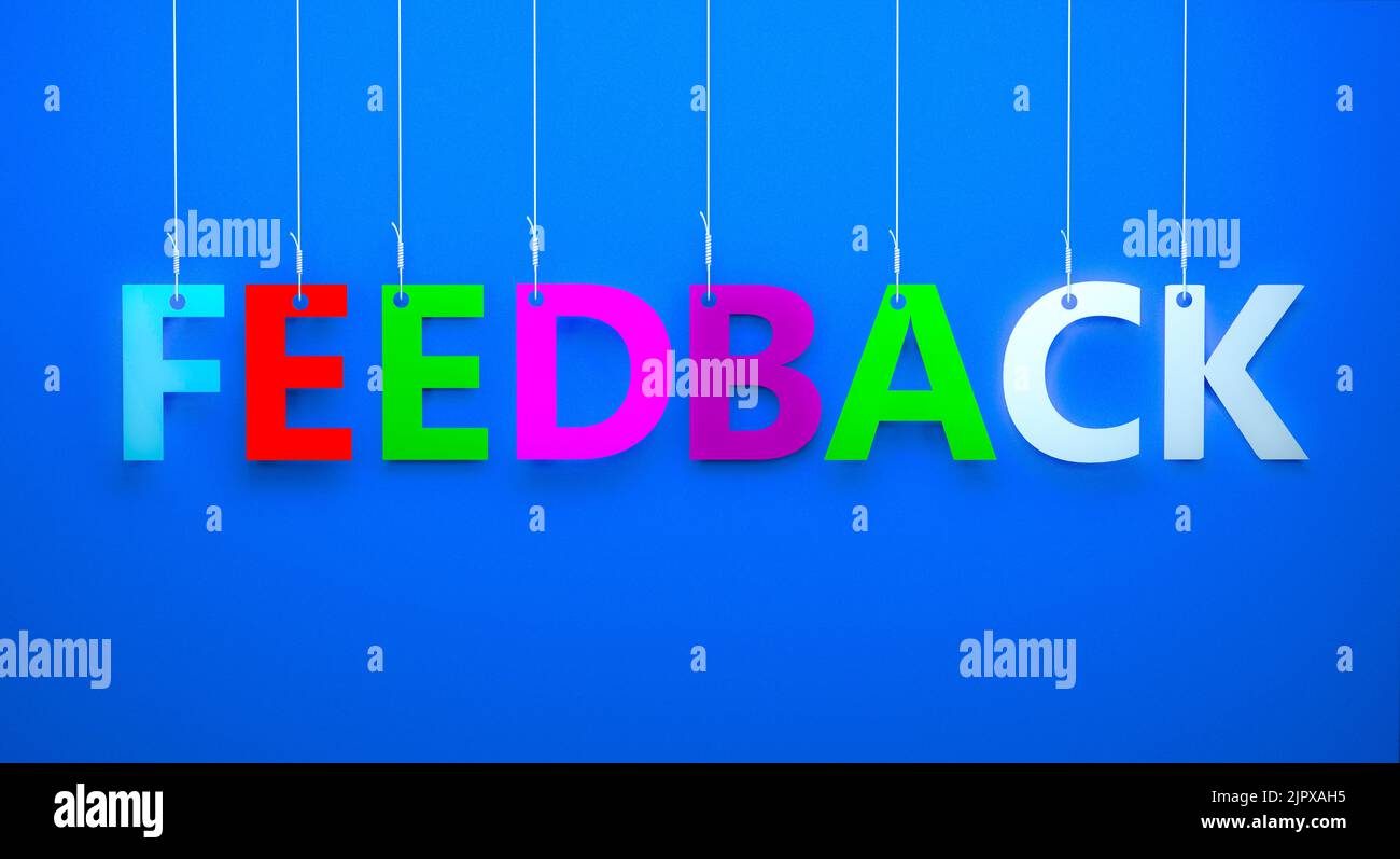 Vector feedback hi-res stock photography and images - Alamy