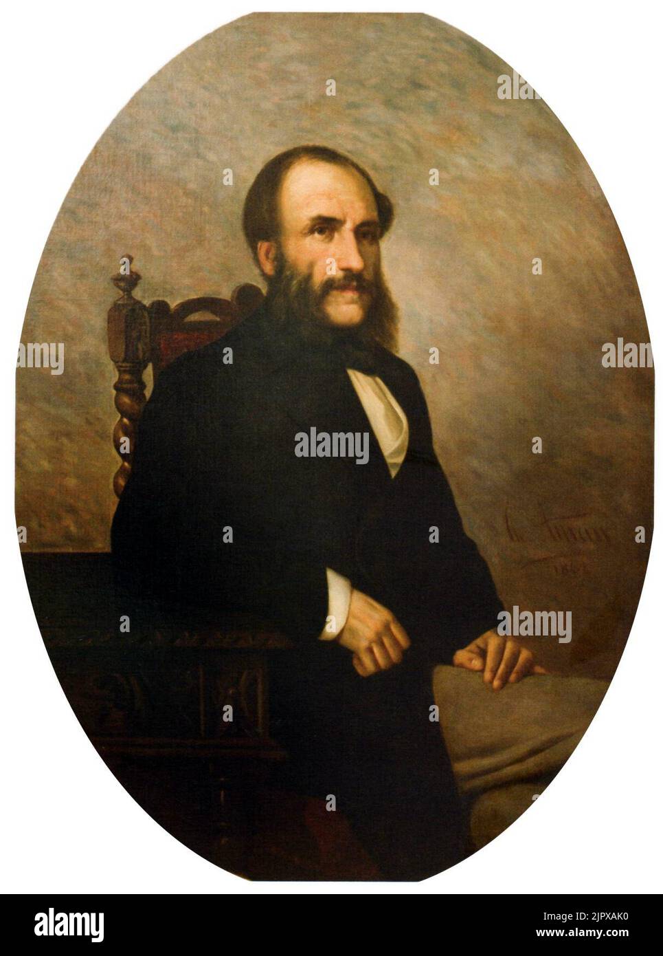 Theodor Aman - Barbu Catargiu Stock Photo - Alamy