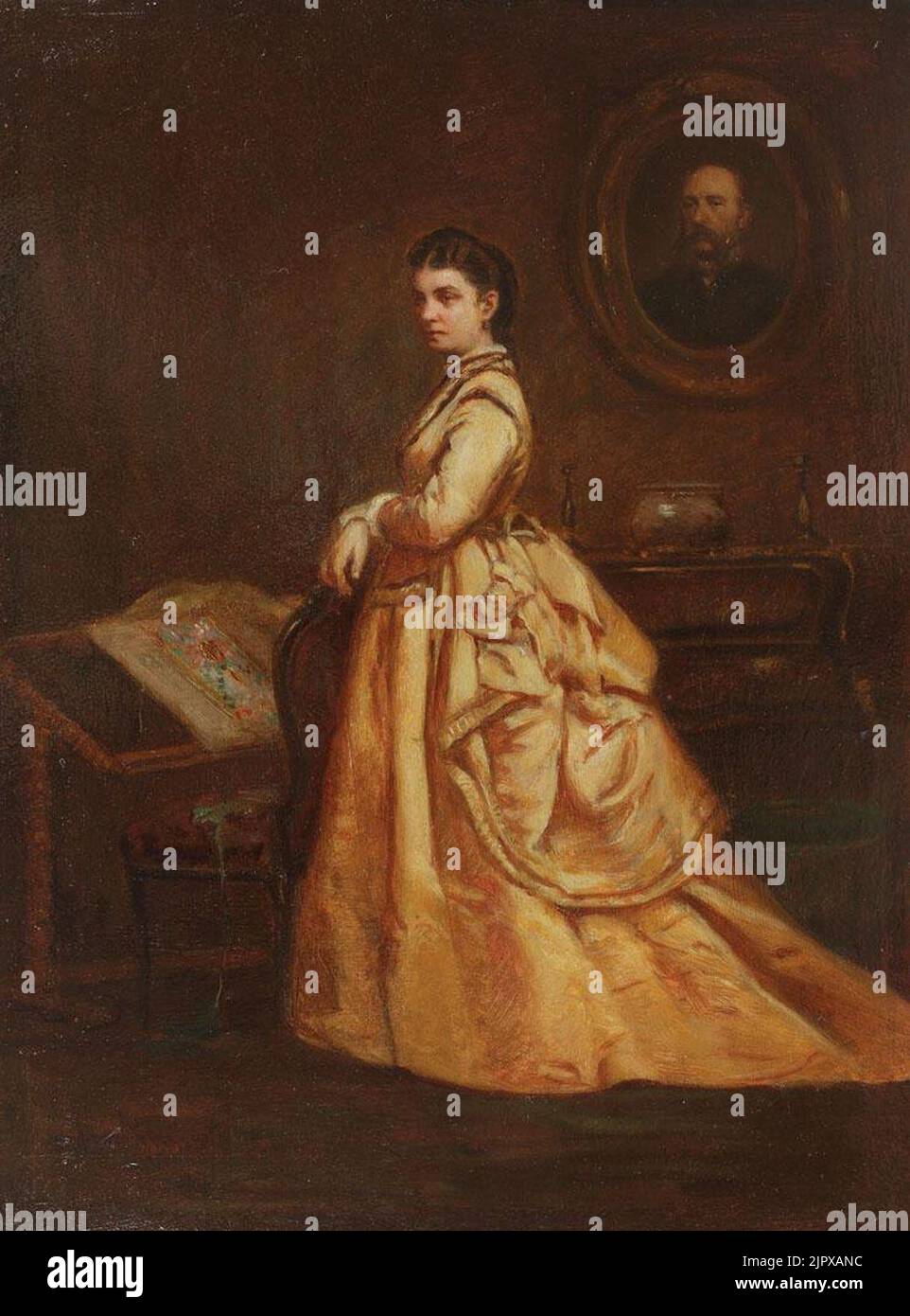 Theodor Aman - Dupa bal Stock Photo - Alamy