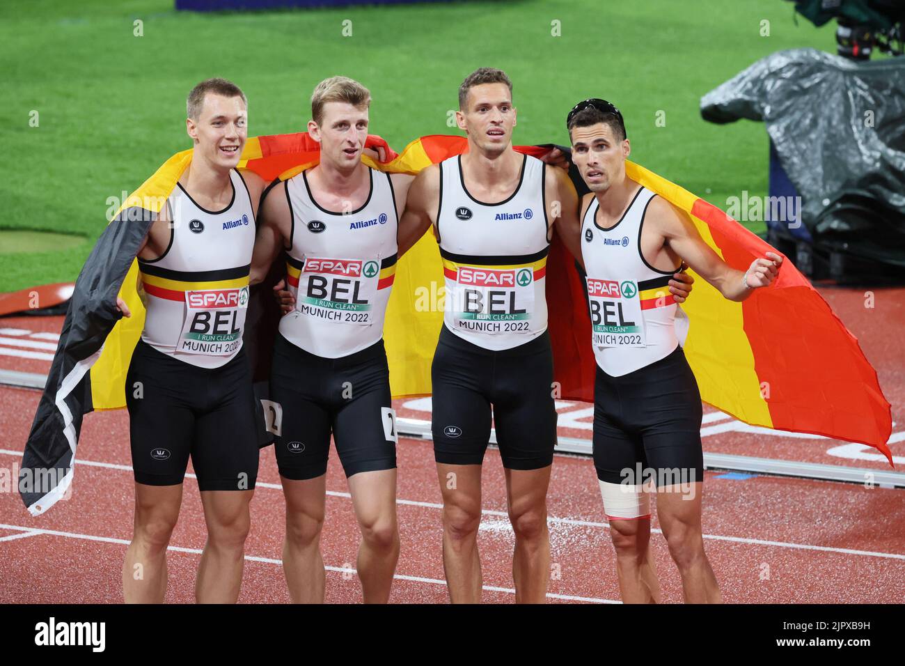 Belgian Julien Watrin, Belgian Alexander Doom, Belgian Dylan Borlee ...