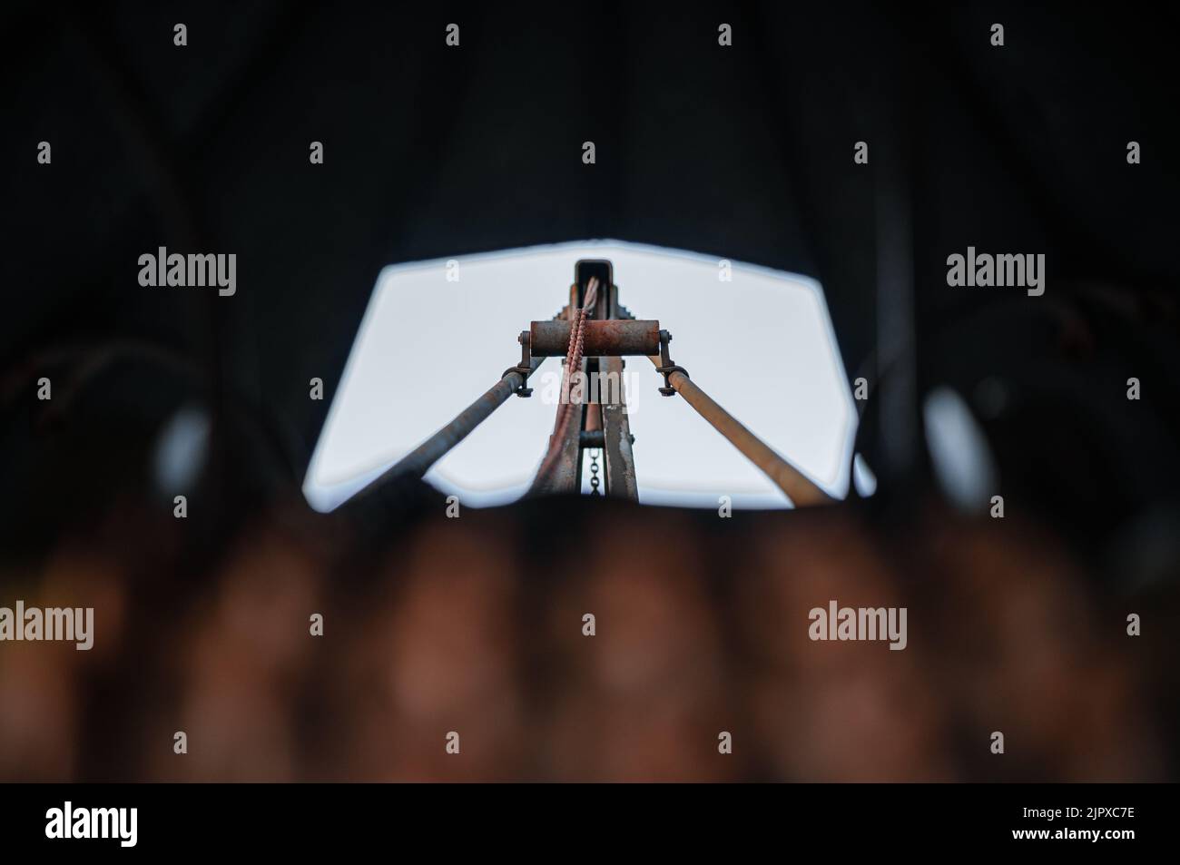 View from inside crane hi-res stock photography and images - Alamy