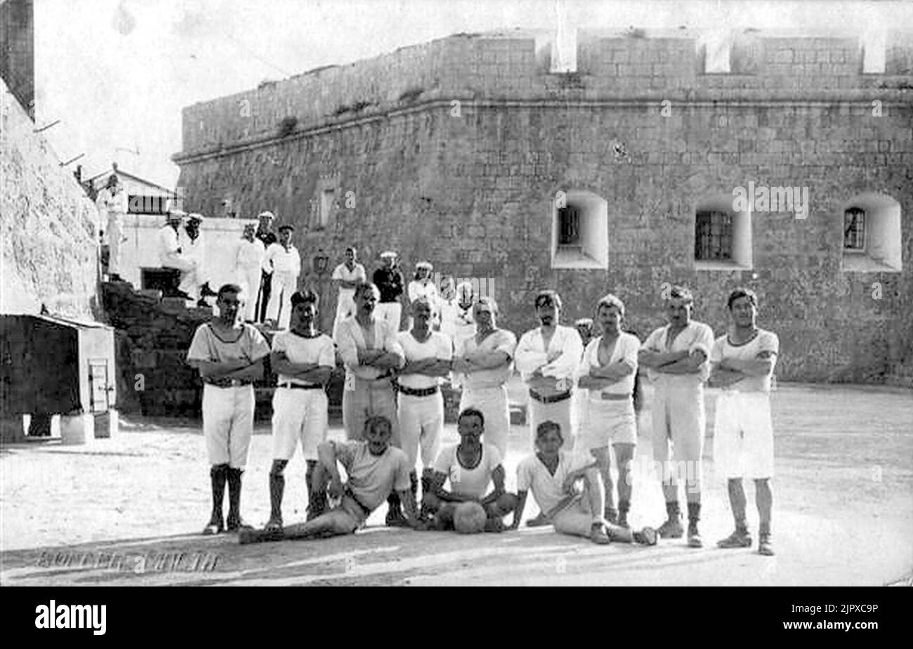 Theodor Kofler, German POWs at St.Clement's camp, Fort Verdala ...