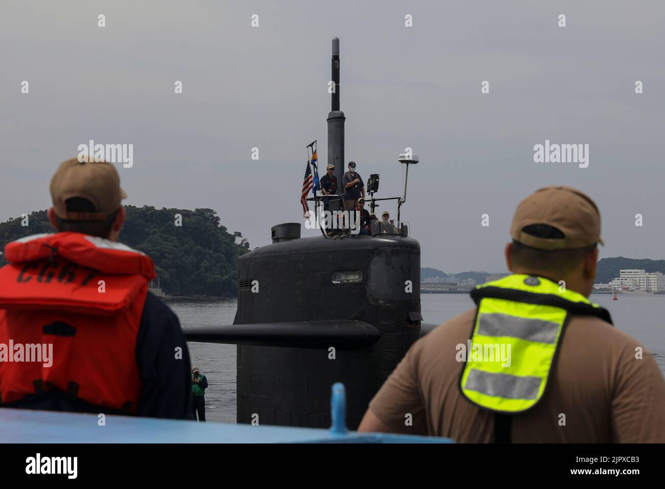 YOKOSUKA, Japan (Aug. 15, 2022) The Los Angeles-class fast-attack ...