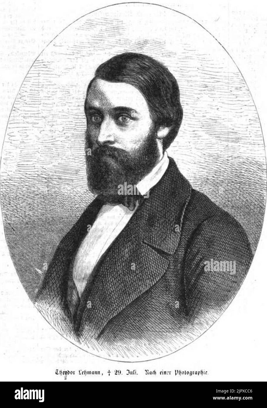 Theodor Lehmann (IZ 39-1862 S 232 Stock Photo - Alamy