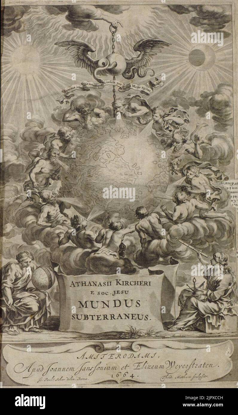 Theodor matham-frontispicio de Athanasii Kircheri e soc. Jesu Mundus ... Theodor matham-frontispicio de Athanasii Kircheri e soc. Jesu Mundus ...