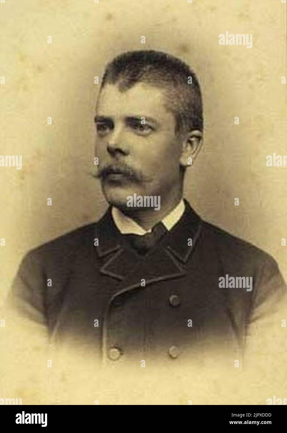 Theodor Wedel-Heinen 1887 by Hansen & Weller Stock Photo - Alamy