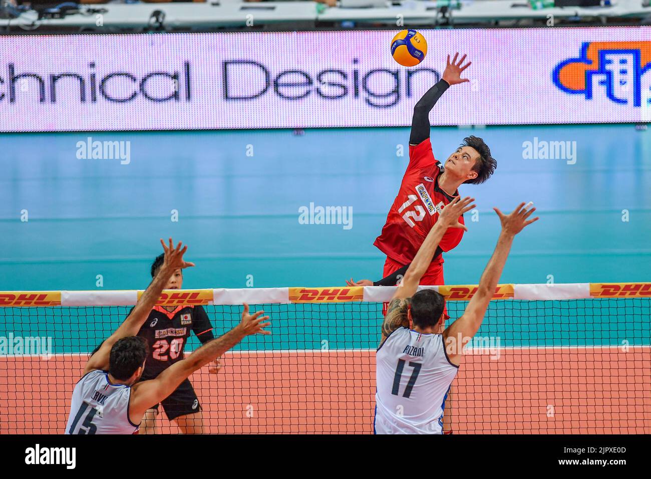 Cuneo, Cuneo, Italy, August 20, 2022, Daniele Lavia (Italy) - Yamamoto ...
