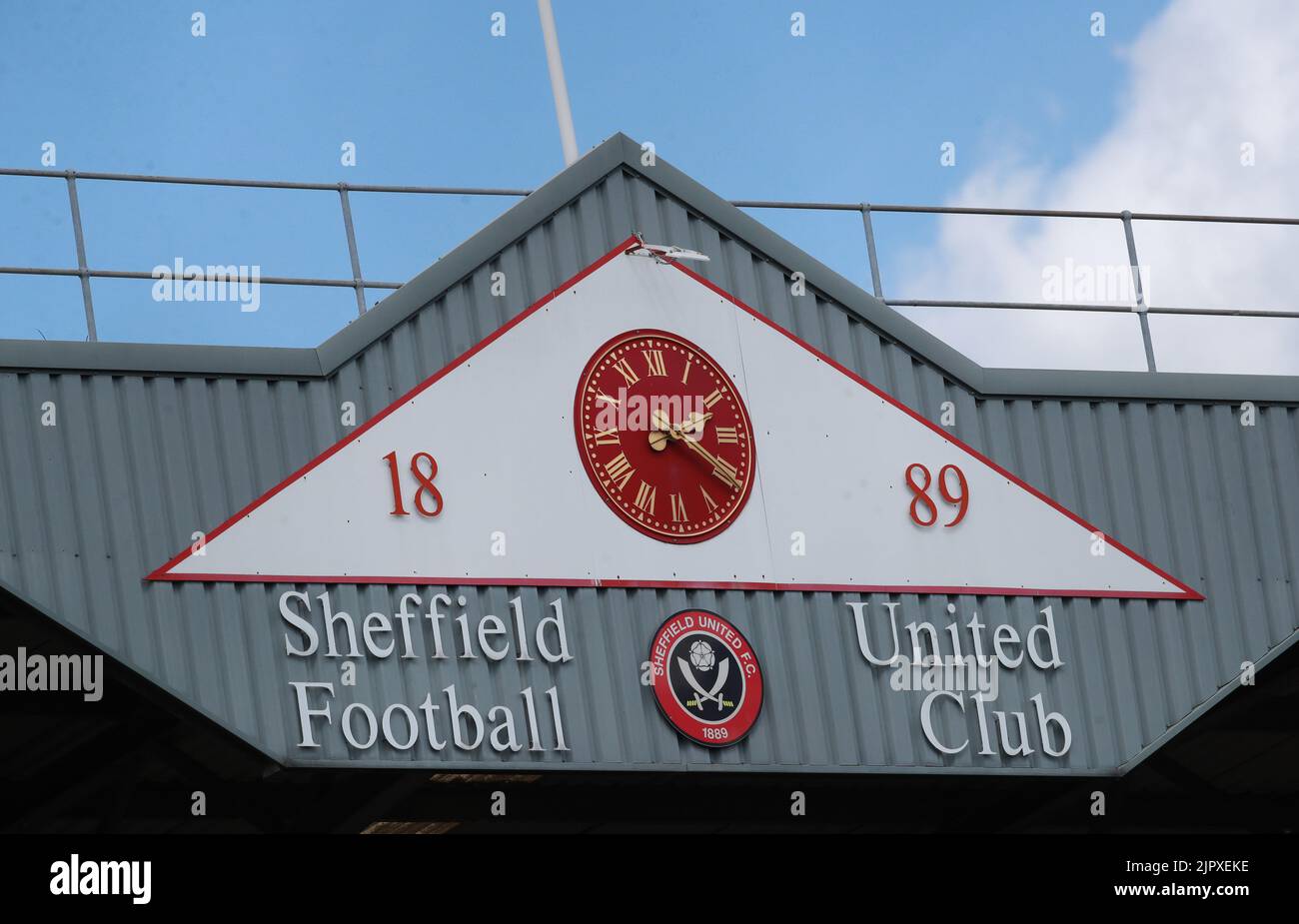 John street stand bramall lane hi-res stock photography and images - Alamy