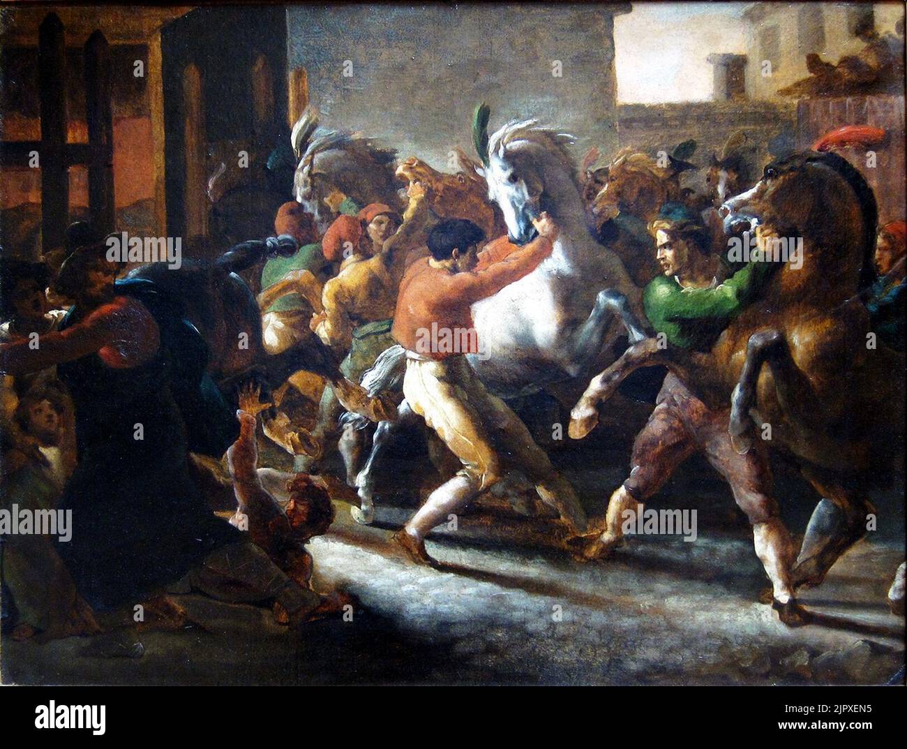 Theodore Gericault 047 (27956567329 Stock Photo - Alamy