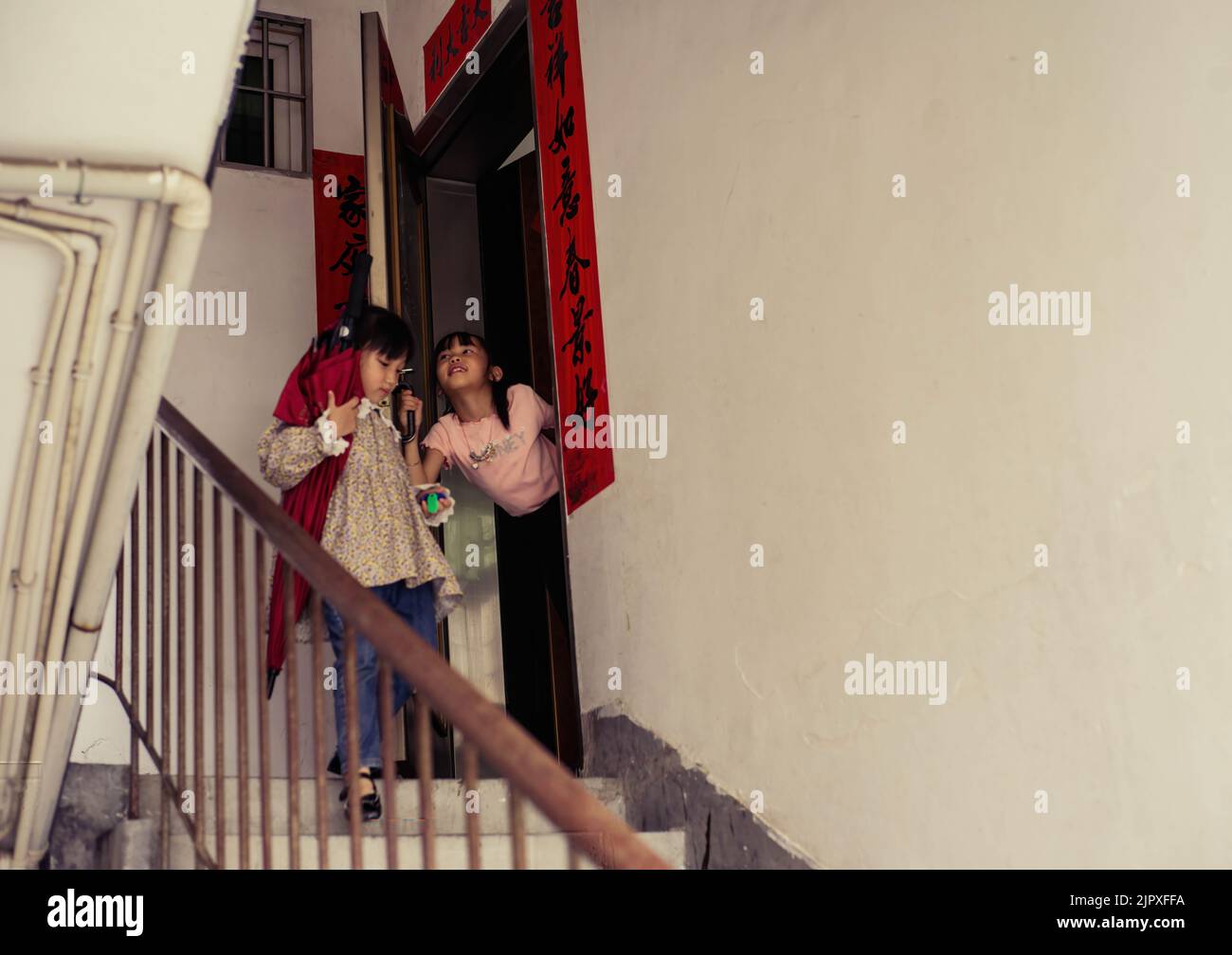 The stairs to the door hi-res stock photography and images - Alamy
