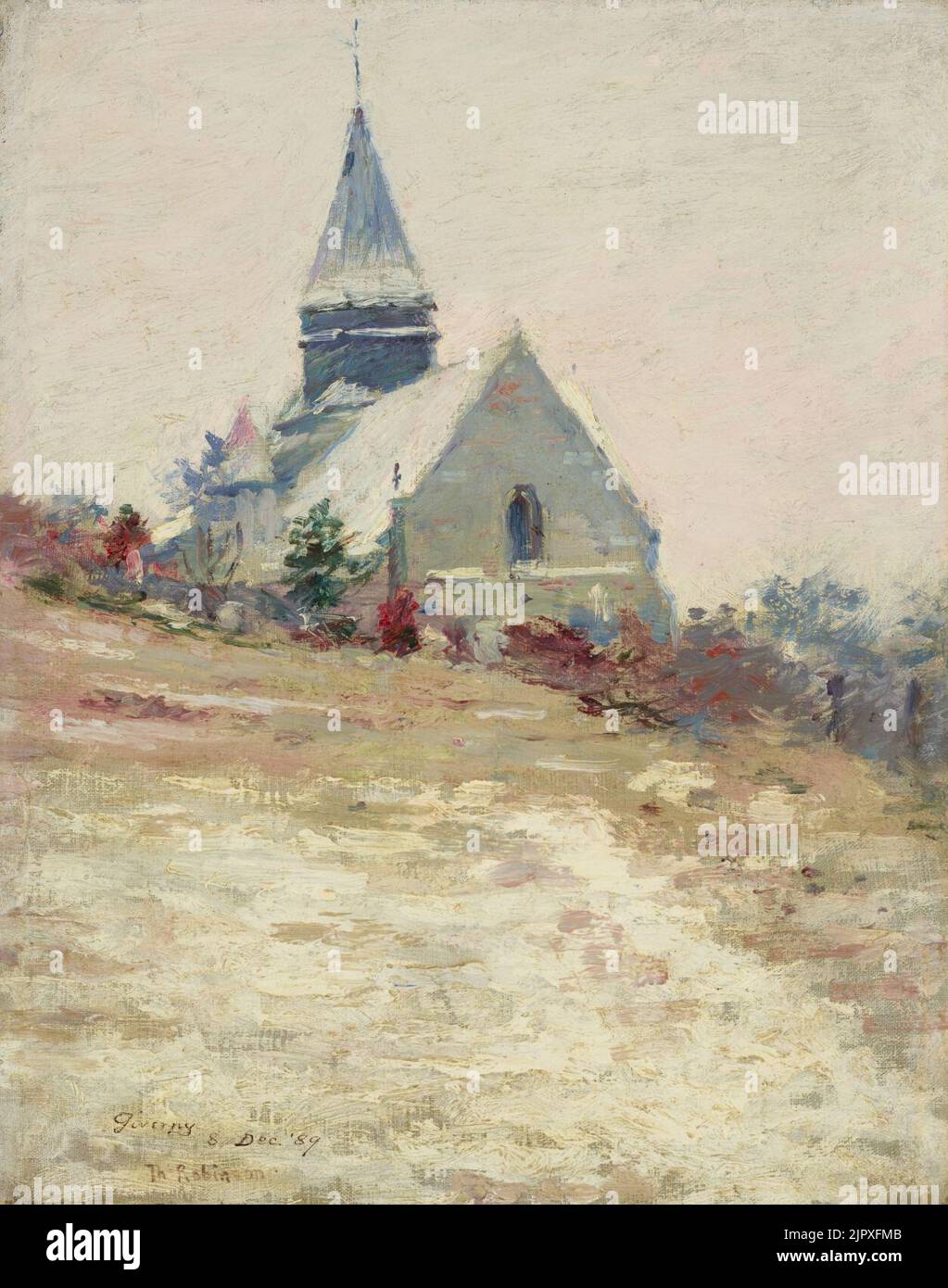 Theodore robinson giverny hi-res stock photography and images - Alamy