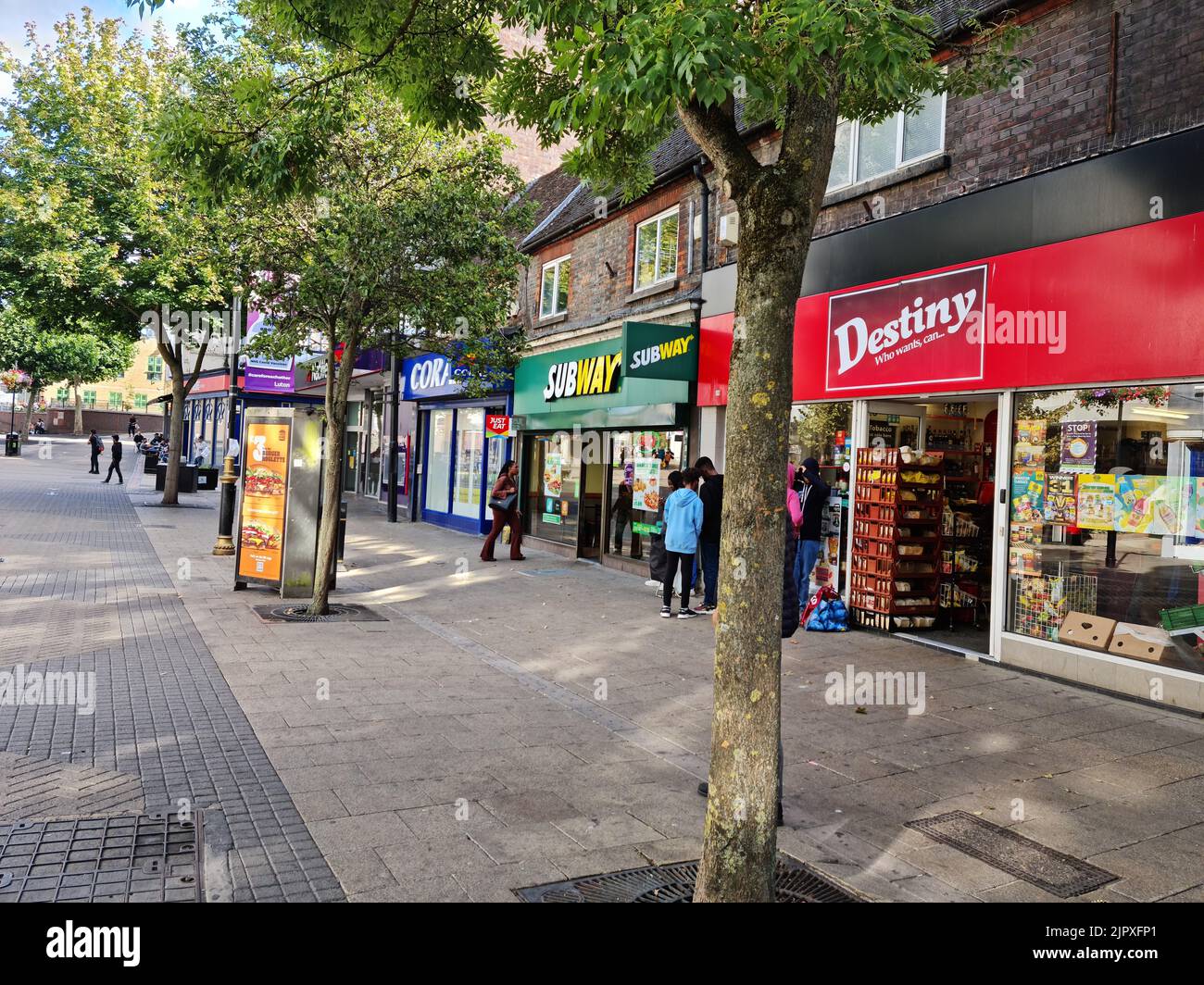 Scenery and scenery street downtown town buildings in the city hi-res ...