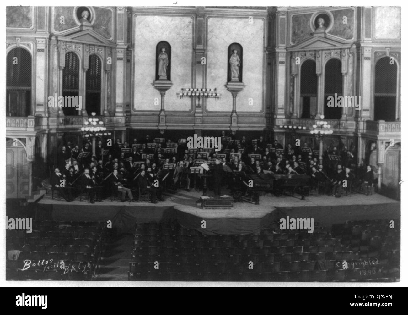 Theodore Thomas and his orchestra at Steinway Hall, N.Y. - Bolles ...