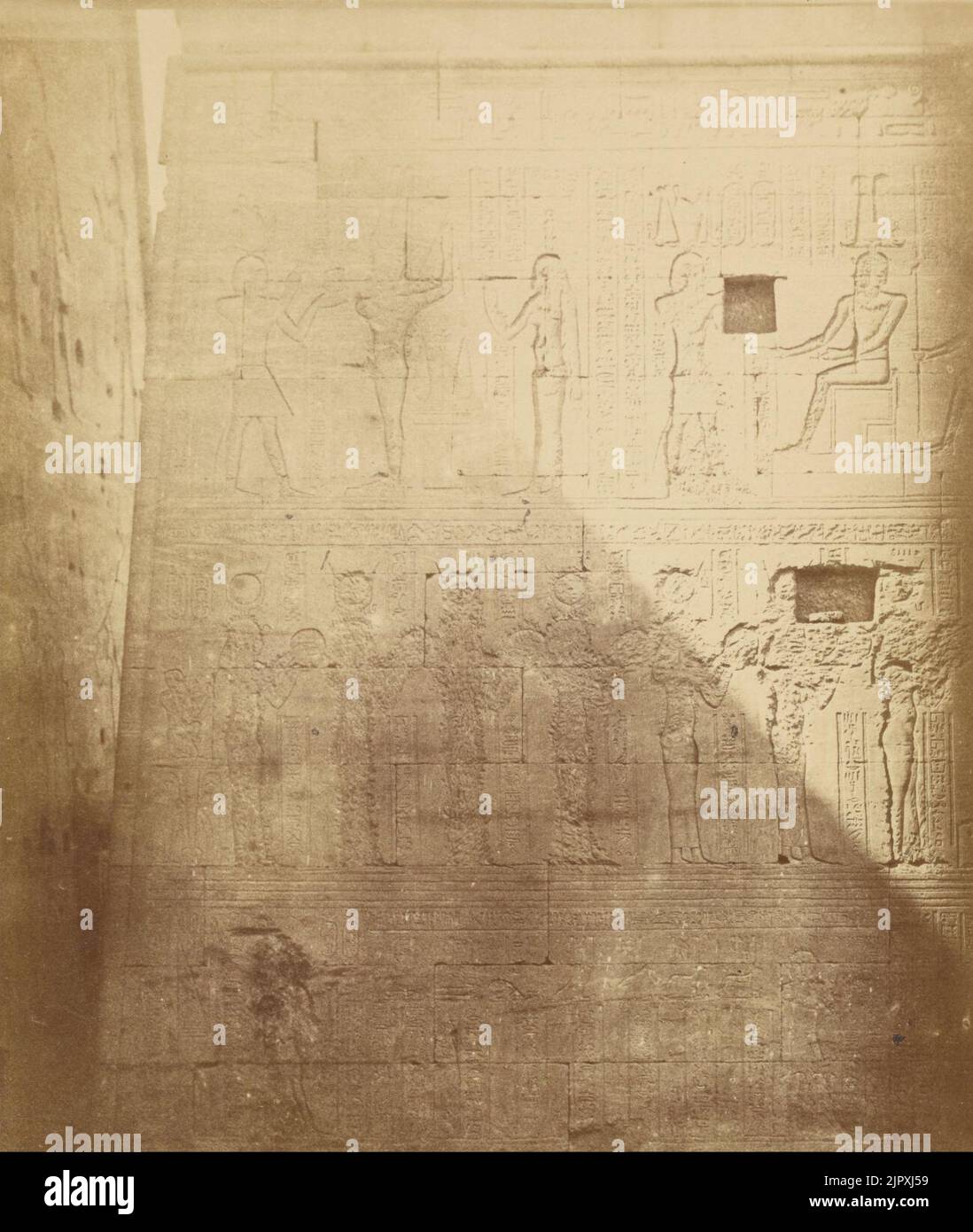 Théodule Devéria (French - (Inscriptions of the Isis Temple in Philae ...