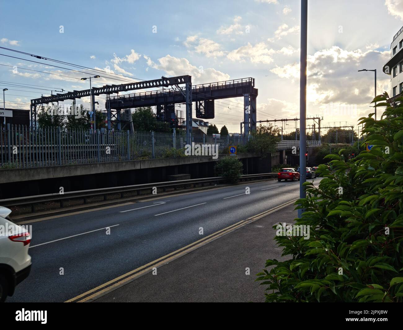 City beauty town town view downtown skyline hi-res stock photography ...