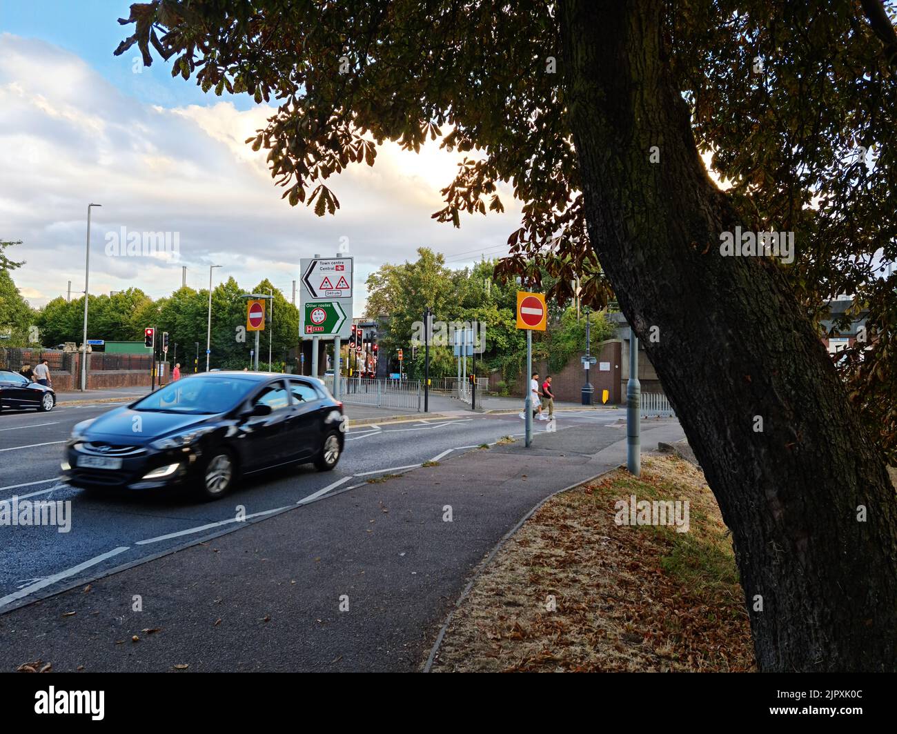 City beauty town town view downtown skyline hi-res stock photography ...
