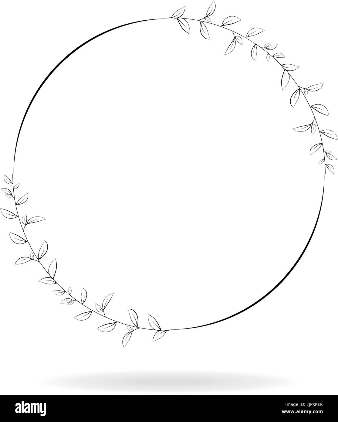 Vintage watercolor wedding invitation Black and White Stock Photos ...