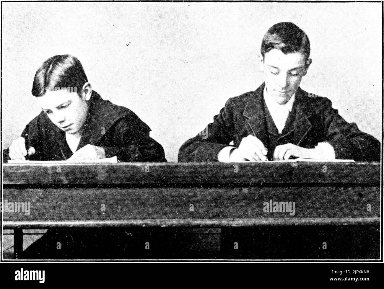 Theory and Practice of Handwriting-034-Fig 7 Stock Photo - Alamy