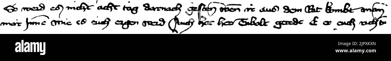 Theory and Practice of Handwriting-132-Fig 49-1461 Stock Photo - Alamy