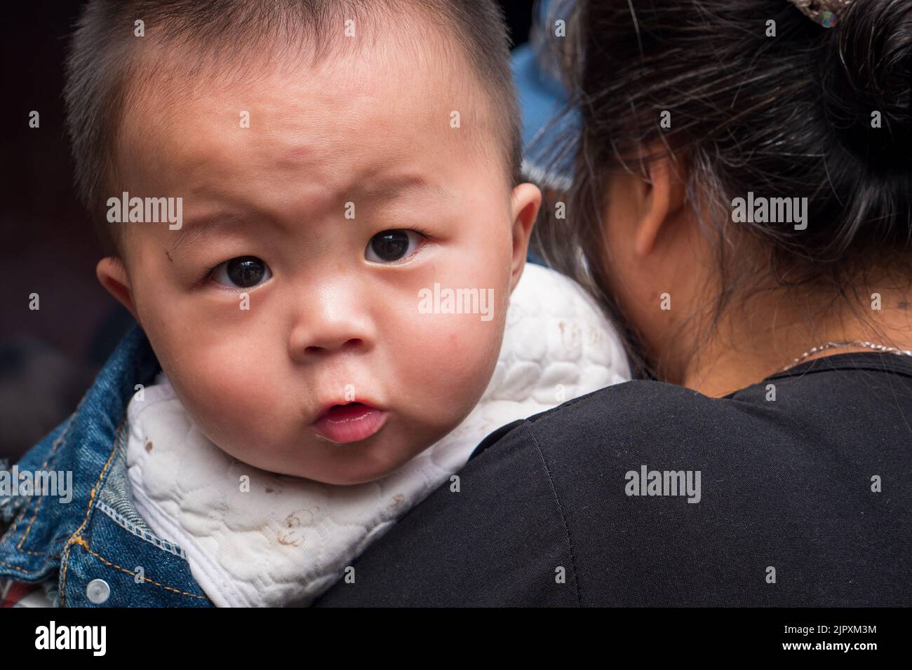 Chubby Chinese Baby in Wenzhou, China Stock Photo - Alamy