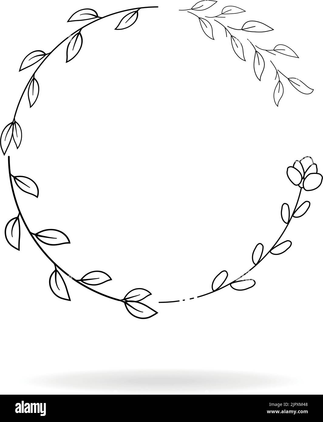 radial floral vector Stock Vector Image & Art - Alamy