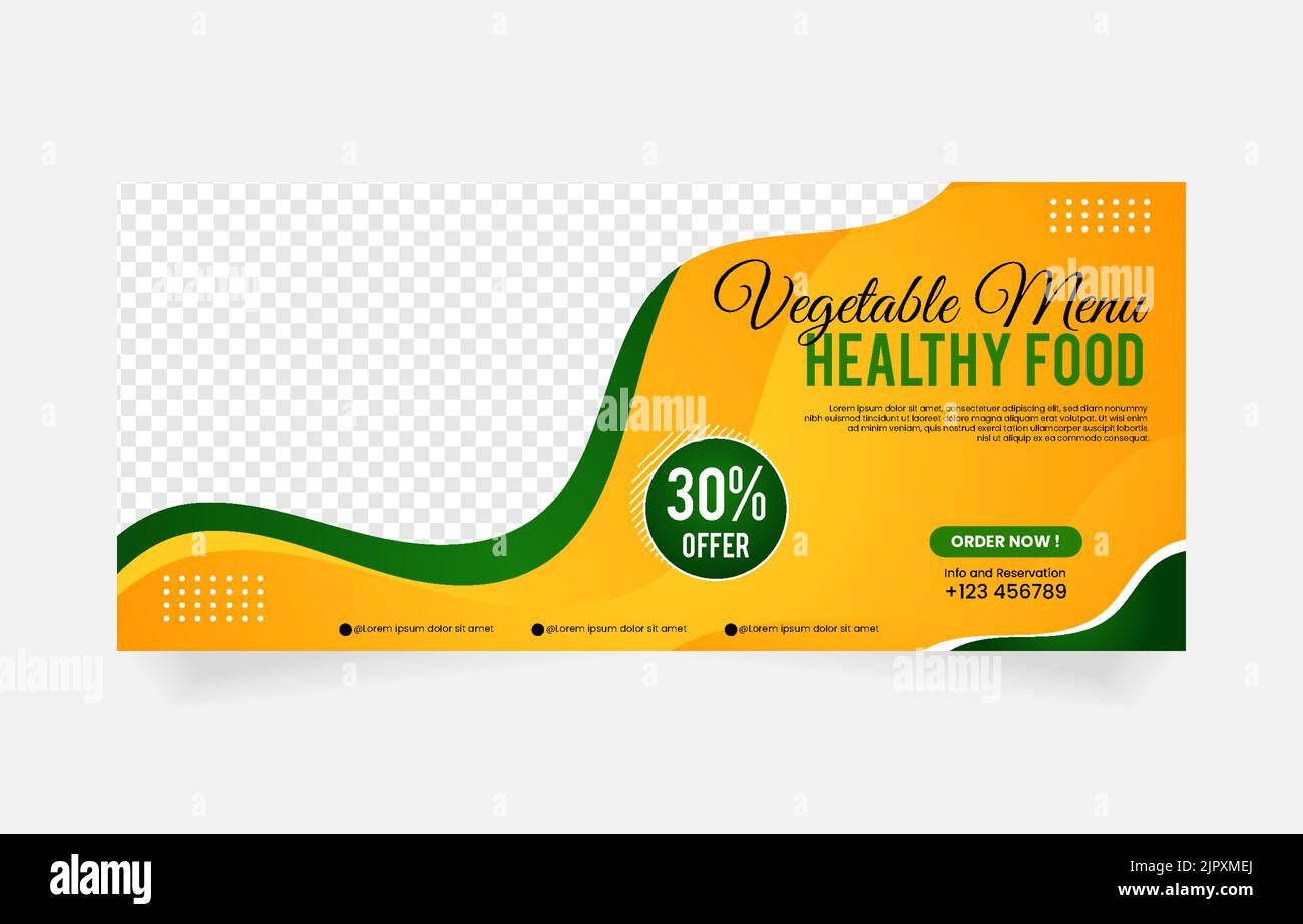 Food banner hi-res stock photography and images - Alamy