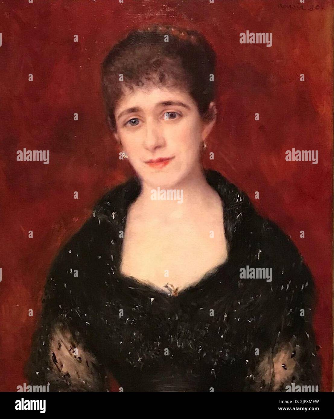 Therese Ephrussi (1851-1911), épouse Léon Fould Stock Photo - Alamy