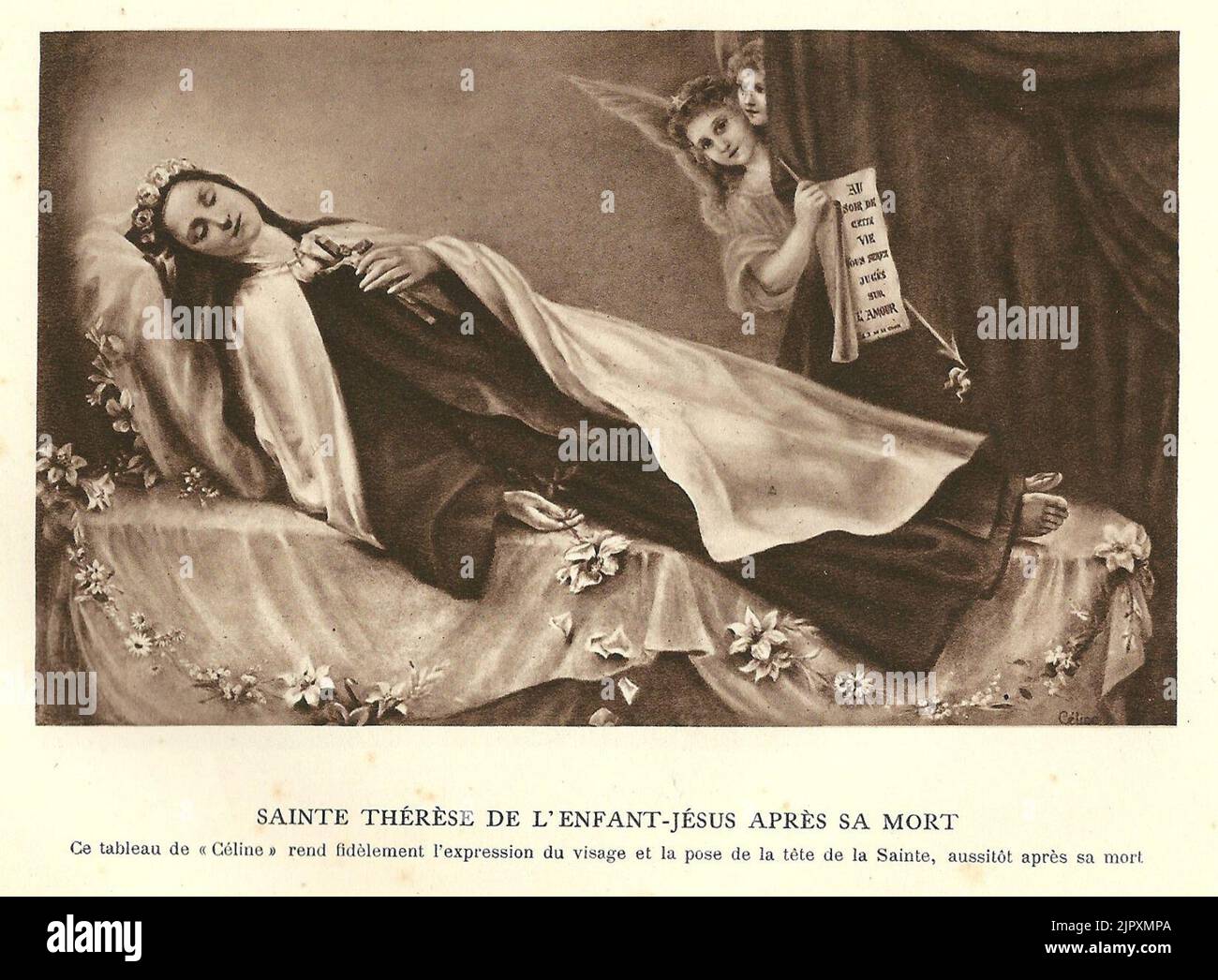 Thérèse Martin-Histoire d'une âme-A25 Stock Photo - Alamy