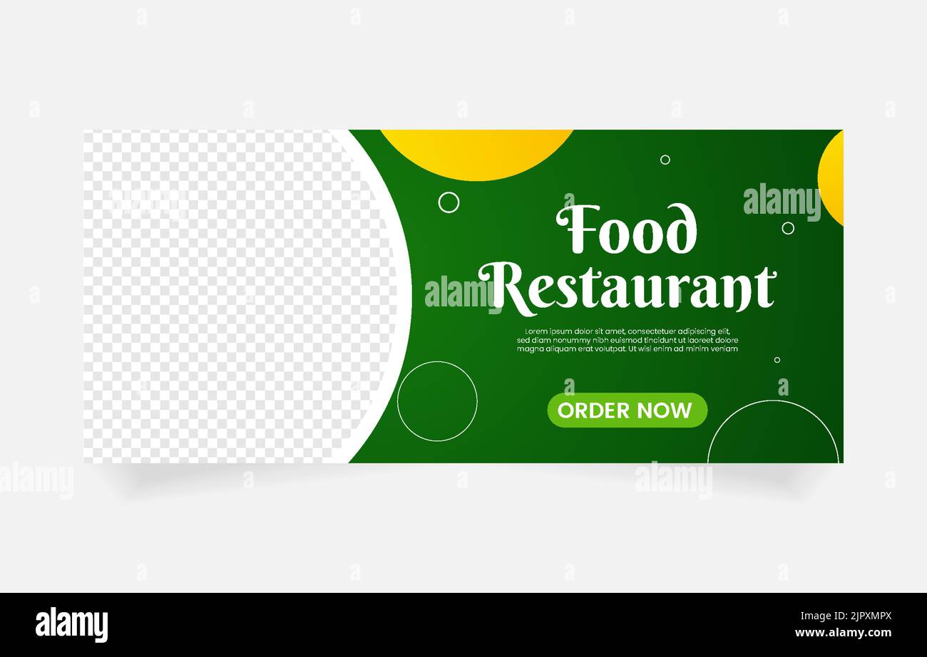 Food menu promo poster hi-res stock photography and images - Alamy